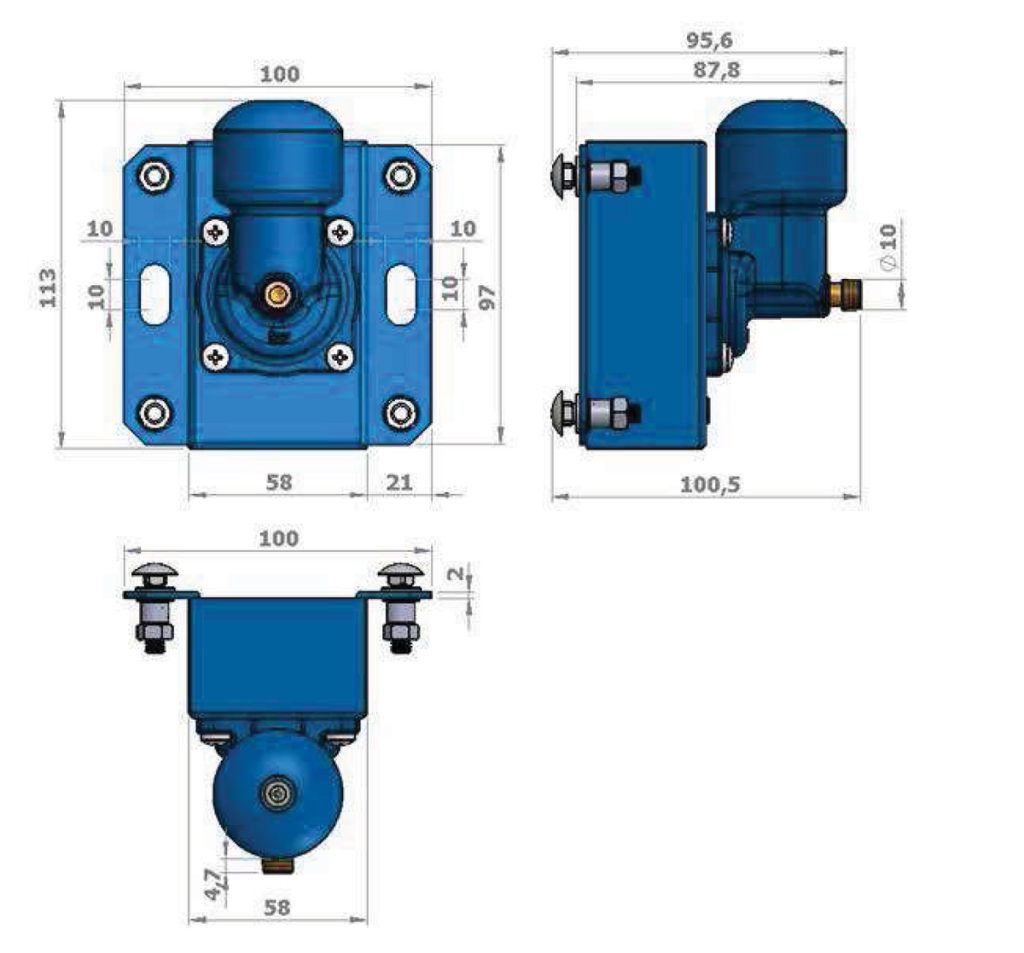 EMS Earthquake Mechanical Switch